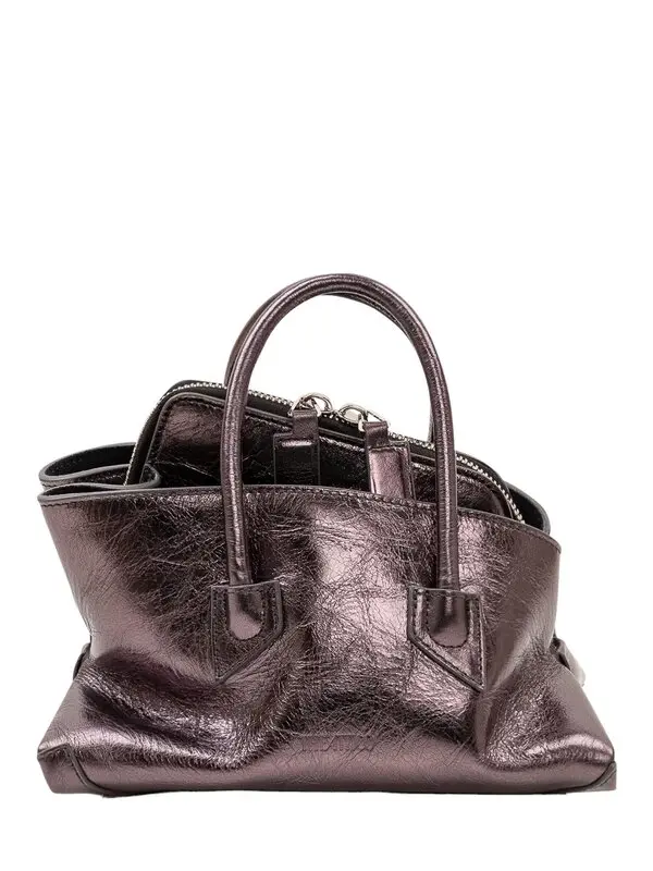 Attico Chic Mini Handbag - Dark Grey