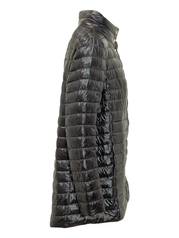 Herno Medium Quilted Down Jacket - Nero/chantilly