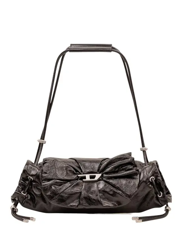 DIESEL® Scrunch-d Shoulder Bag - Nero