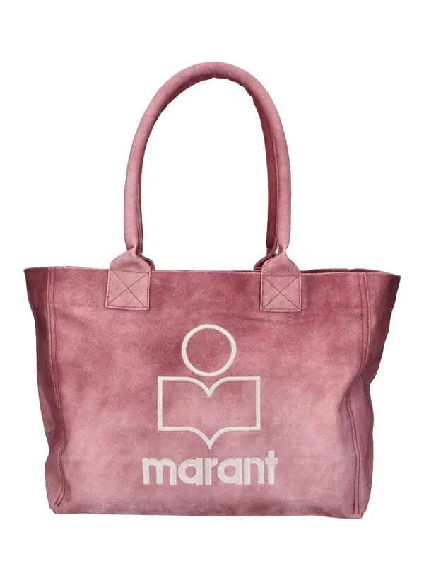 Isabel Marant Étoile Logo Graphic Tote Bag - Red