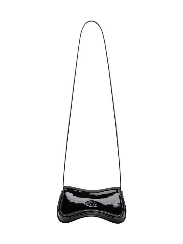 DIESEL® Leather Clutch Bag - Nero