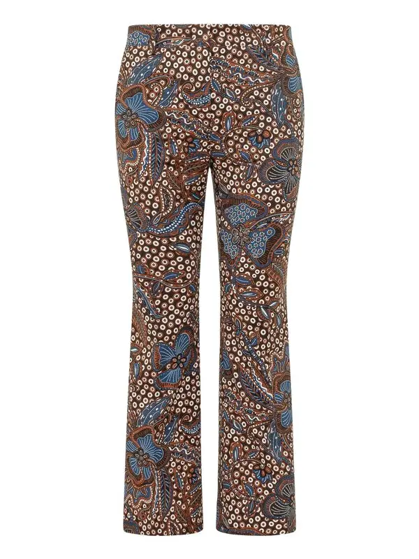 Max Mara Printed Trousers - Ornamentale