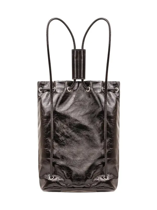 DIESEL® Scrunch-back Mini Backpack - Nero