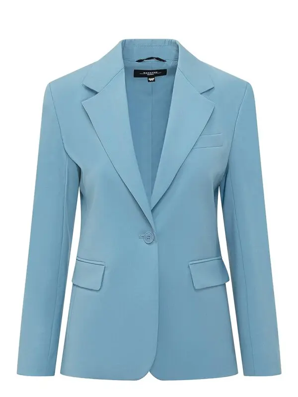 Max Mara Tailored Virgin Wool Blazer Jacket Spring/summer 2026 - Sky