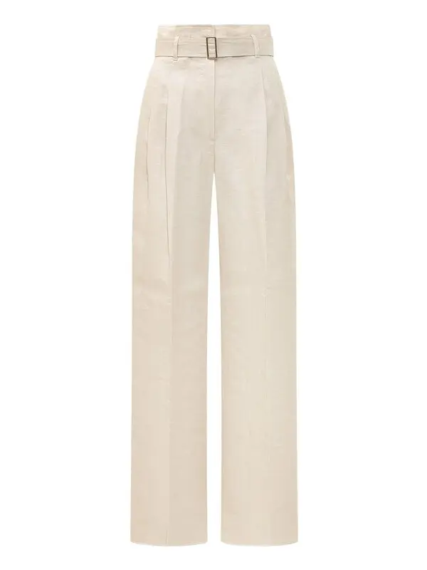 Max Mara High-waisted Trousers - Corda