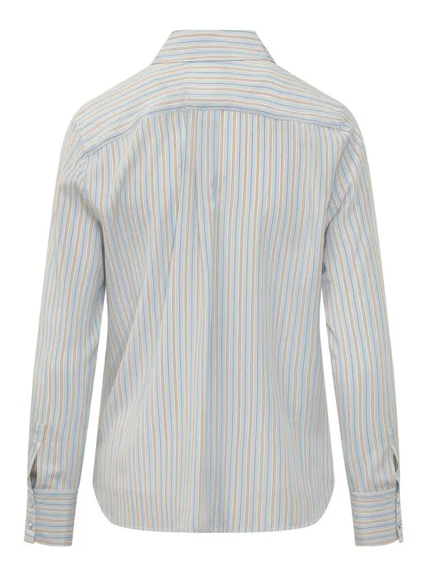 Max Mara Striped Shirt - Azzurro
