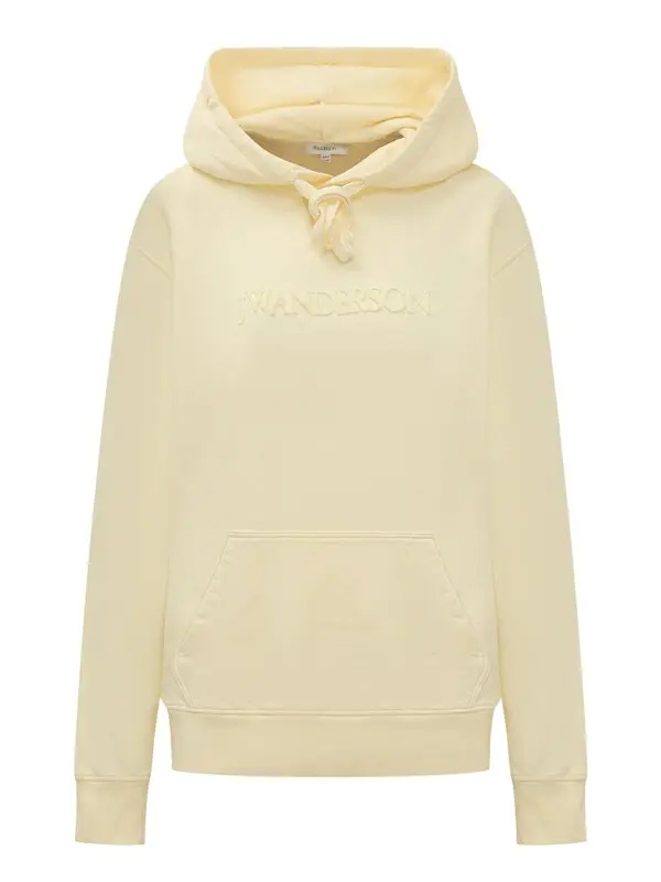JW Anderson Classic Cotton Sweatshirt - Buttermilk