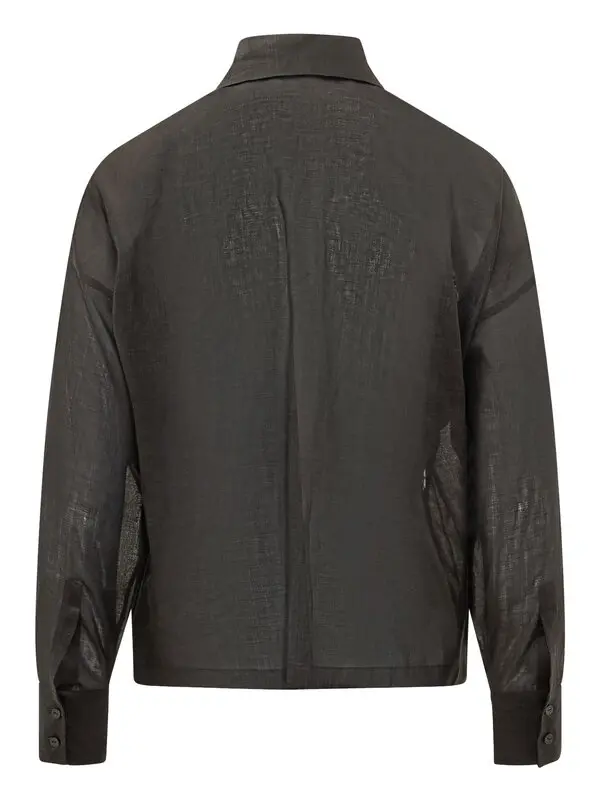 Max Mara Embroidered Shirt - Nero