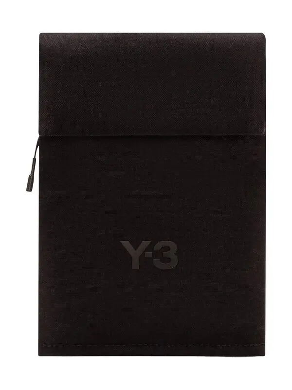 Y3 Compact Pouch Handbag - Black