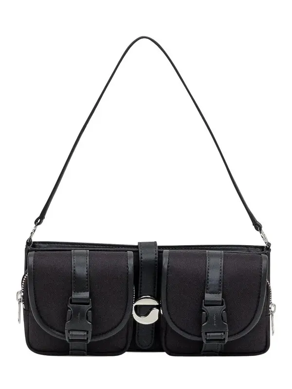 Coperni Cargo Shoulder Bag - Black