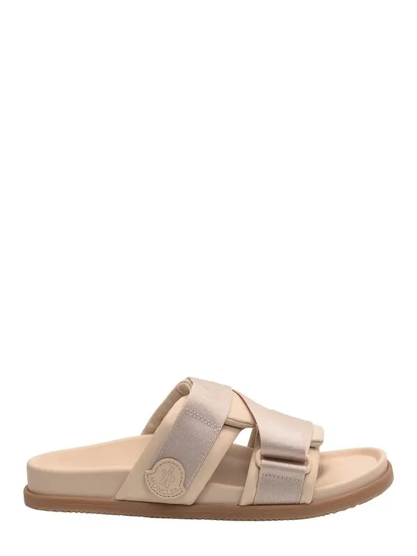 Moncler Leather Sandals - Rosa