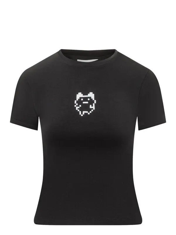 COPERNI X TAMAGOTCHI Graphic Print T-shirt - Black