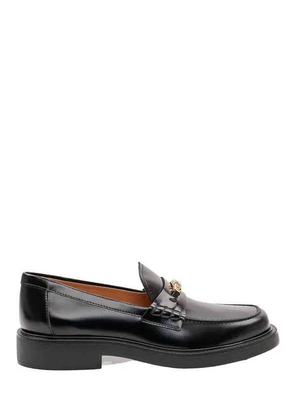 TOD`S Rubber Sole Moccasin Loafer - Nero