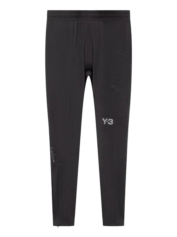 Y3 Run Tights - Black