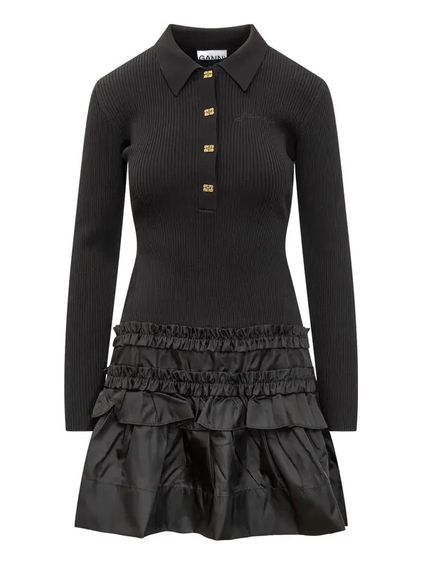 GANNI Mini Suit - Black