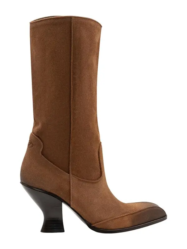 DIESEL® Style D-luffy Tube Boots - Marrone