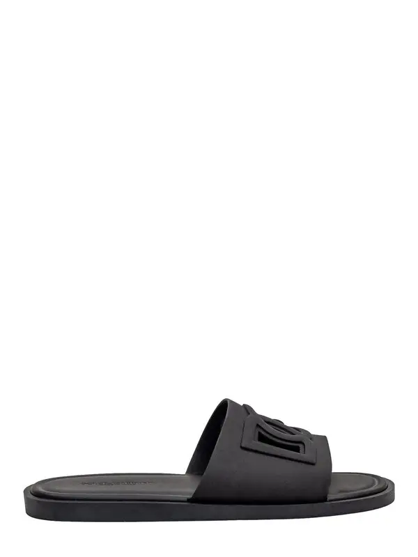 Dolce & Gabbana Logo Slides - Nero