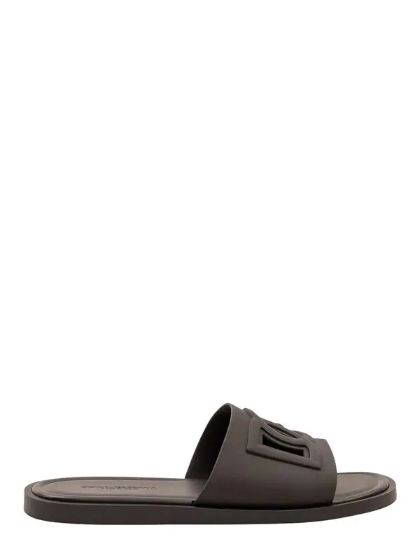 Dolce & Gabbana Logo Slides - Nero