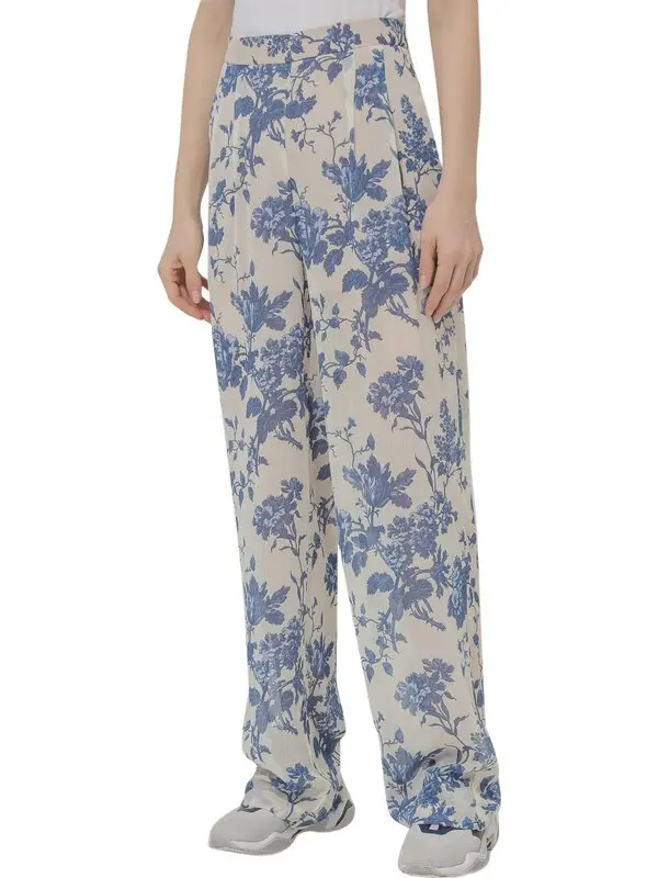 SEMICOUTURE Chic Trousers - Blu