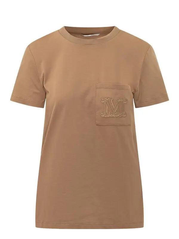 Max Mara T-shirt - Cammello