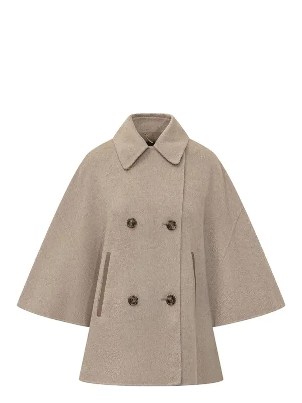 Max Mara Cashmere Cape Coat - Cacha