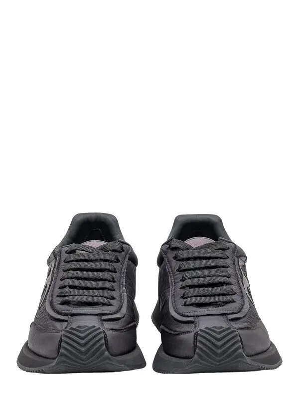 Dolce & Gabbana Sleek Leather Sneaker - Nero