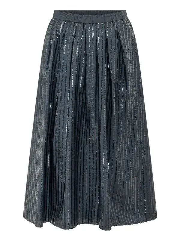 WEEKEND BY MAX MARA Cotton Skirt - Blu