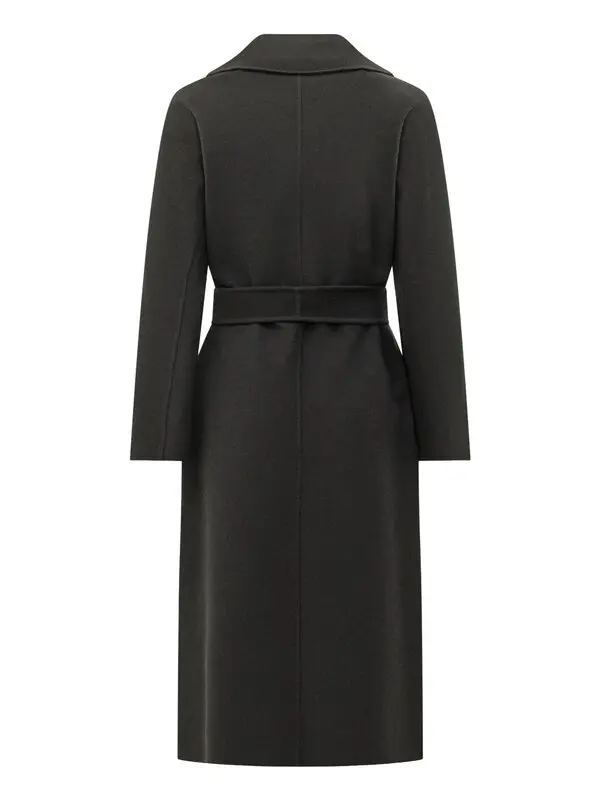 Max Mara Mstcles Overcoat - Nero