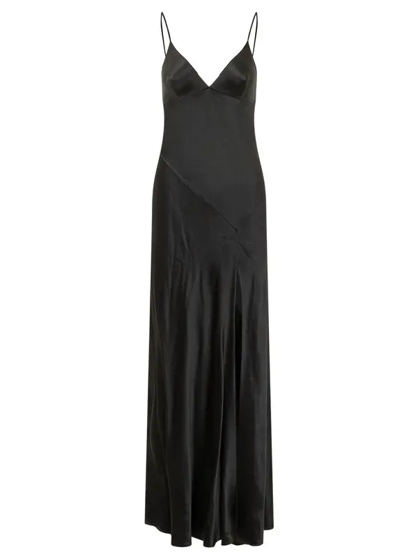 Alberta Ferretti Viscose Dress - Black