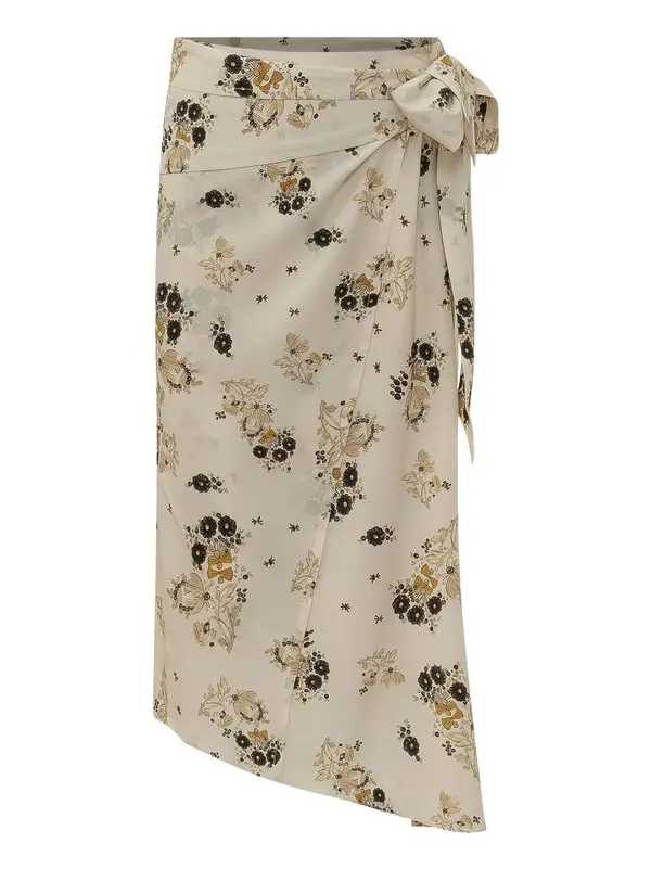 Isabel Marant Étoile Mini Skirt - Ecru