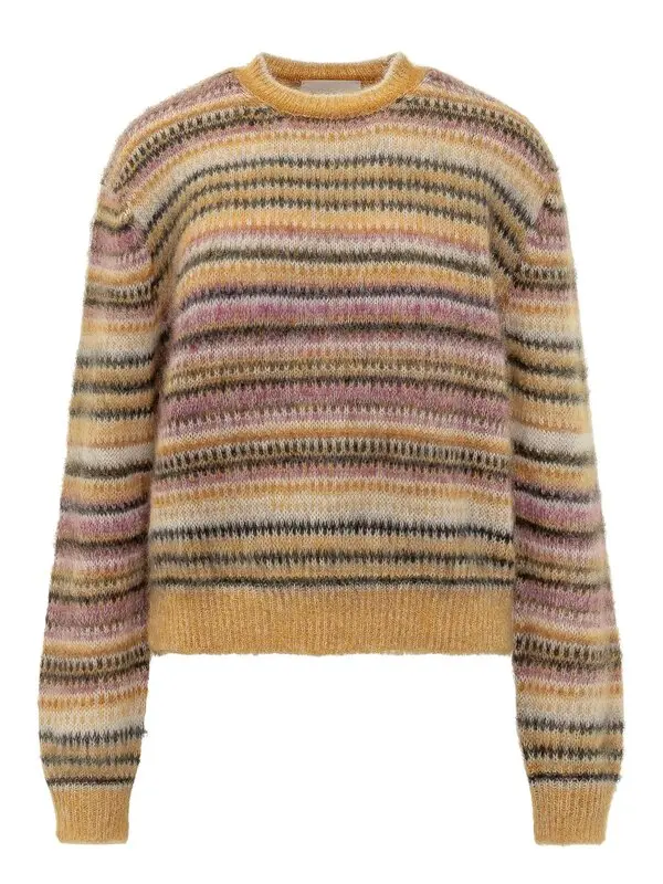 MARANT ETOILE Morine Knit Pullover - Mustard