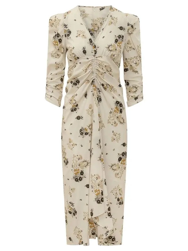 Isabel Marant Étoile Albini-gb Dress - Ecru