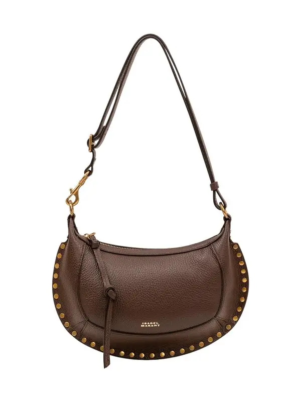 Isabel Marant Étoile Oskan Moon Mini Shoulder Handbag - Cofffee