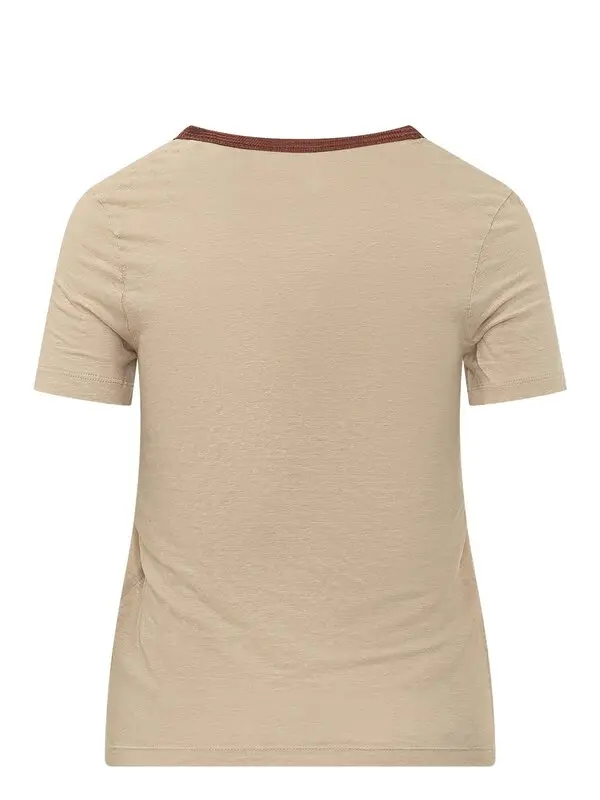MARANT ETOILE Kiliann-gc T-shirt - Light Beige