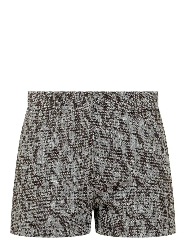 IRO PARIS Mini Stylish Shorts - Mixed Brown