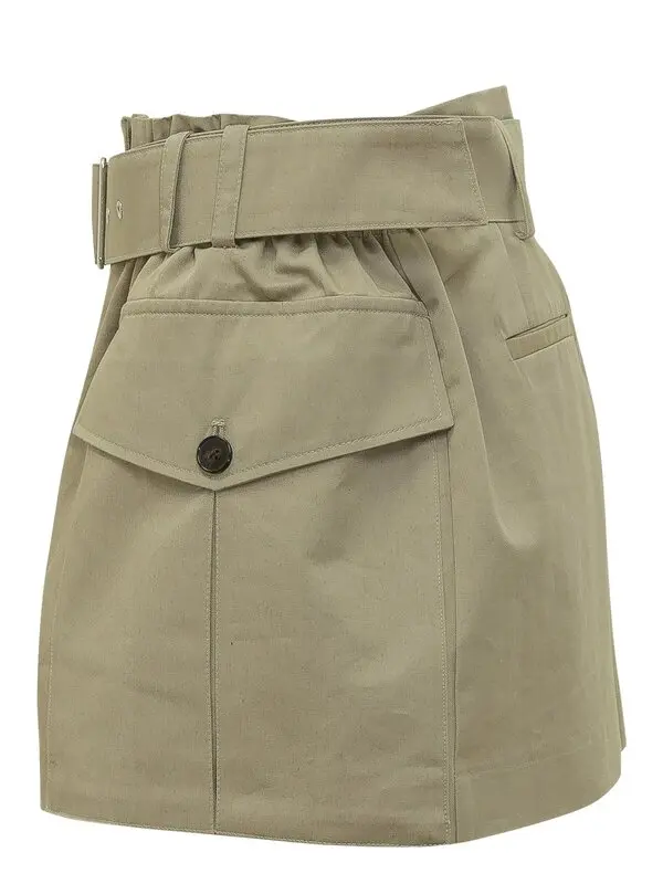 IRO PARIS Pocket Mini Skirt - Clay