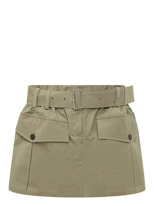 IRO PARIS Pocket Mini Skirt - Clay