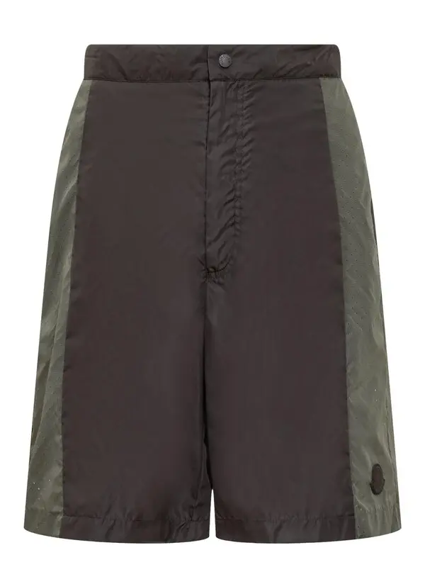 Moncler Born To Protect Mini Shorts - Grigio