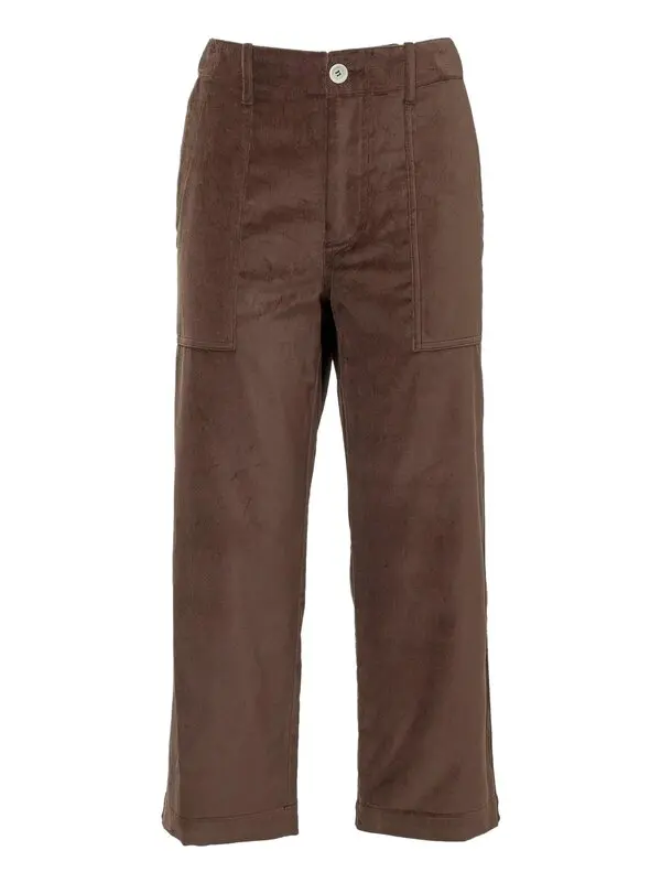 MAISON JEJIA Mini Trousers With Pocket - Nero