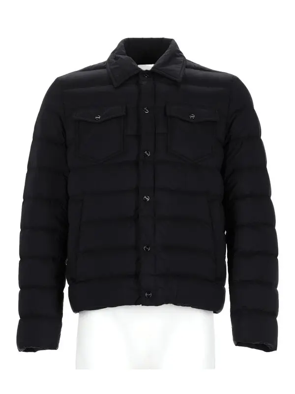 Herno Padded Button Jacket - Black