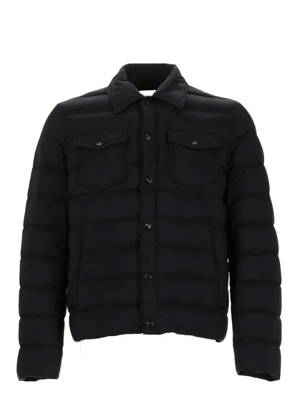 Herno Padded Button Jacket - Black