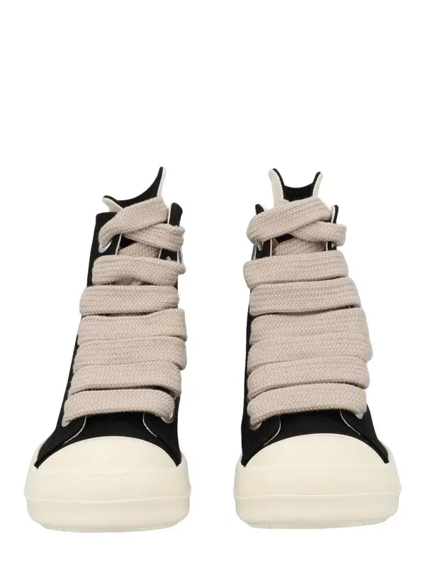 Rick Owens High Top Sneakers - Black