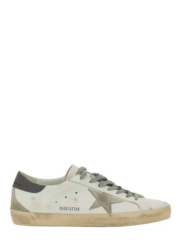 GOLDEN GOOSE Super Star Leather Sneakers - White