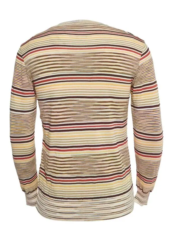 Missoni Striped Rib-knit Sweater - Neutrals