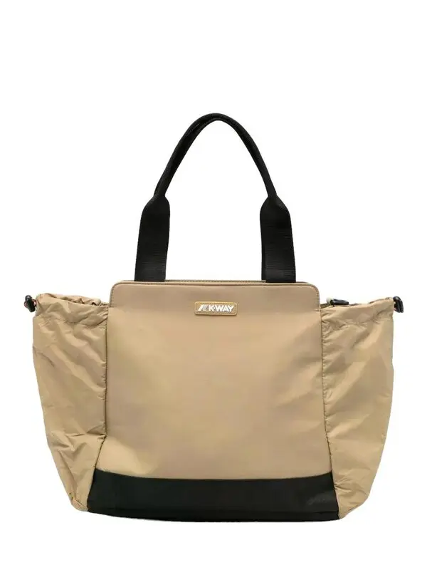 K-WAY Aisy Zip-fastening Tote Bag - Neutrals
