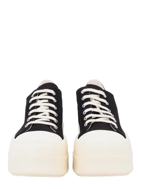 Rick Owens Low Top Sneakers - Black
