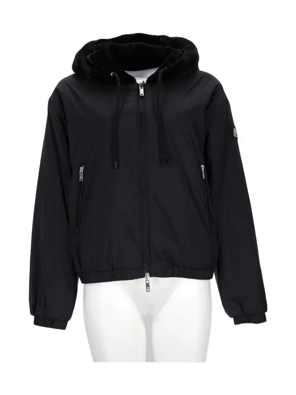 Moose Knuckles Hooded Jacket - Black