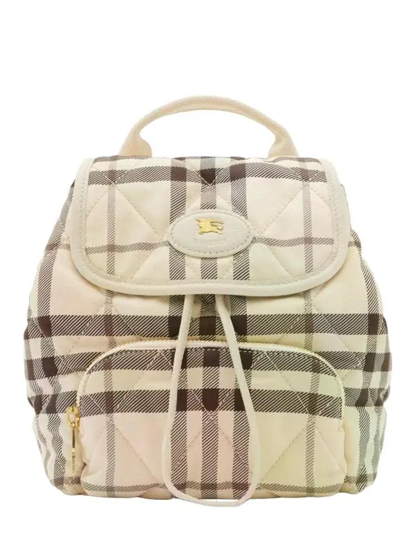 Burberry Mini Horseshoe Backpack - Neutrals