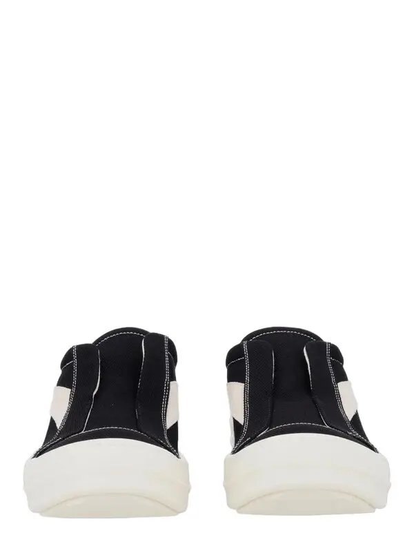 Rick Owens Cotton Sneakers - Black