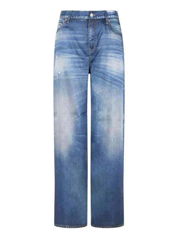 GOLDEN GOOSE Melody Polyester Jeans - Blue